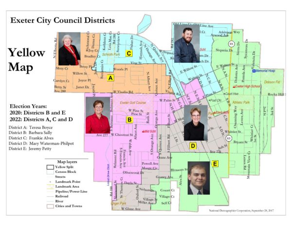 2019-Adopted-District-Map | City of Exeter